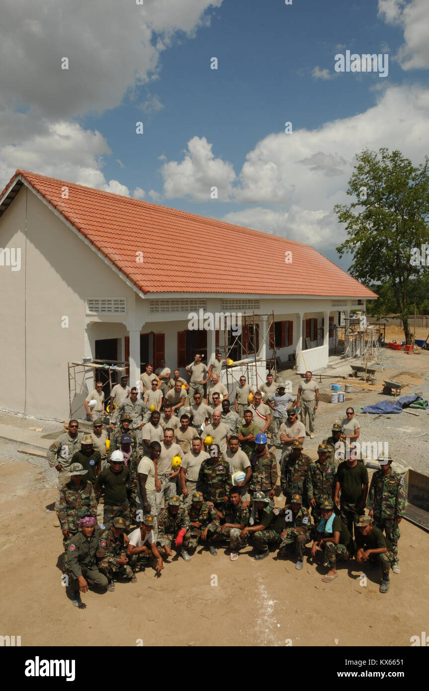 AMPONG SPEU PROVINCE, Cambodia - Angkor Sentinel 2011 officially opened ...