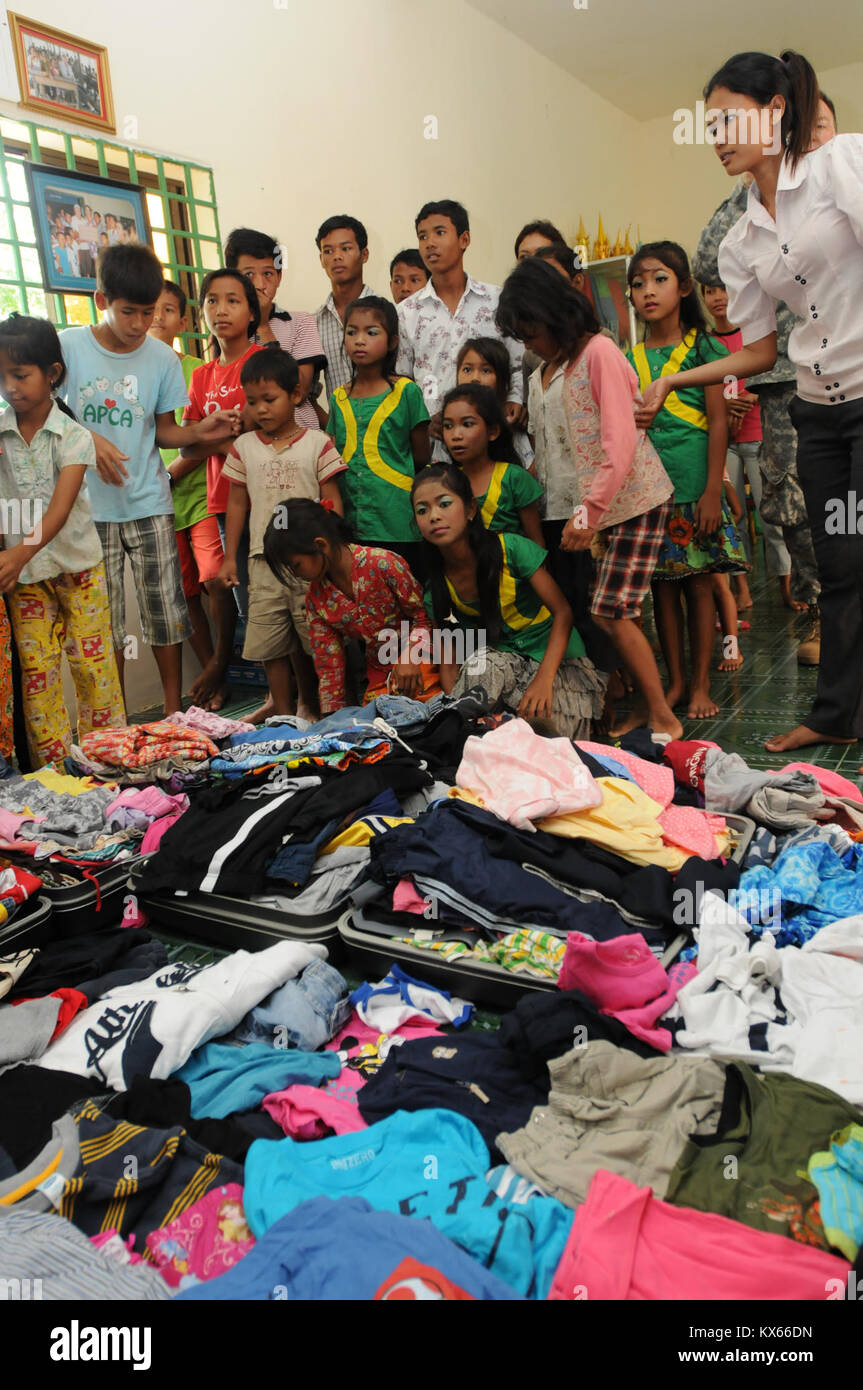 AMPONG SPEU PROVINCE, Cambodia - Angkor Sentinel 2011 officially opened ...