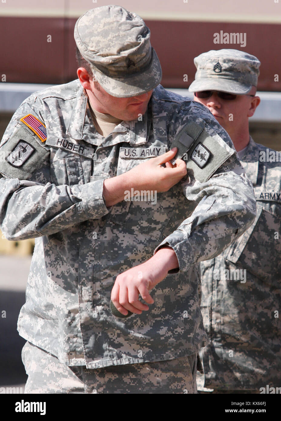 CAMP WILLIAMS, Utah — Sgt. Tavis Huber of Farmington, a medic who ...