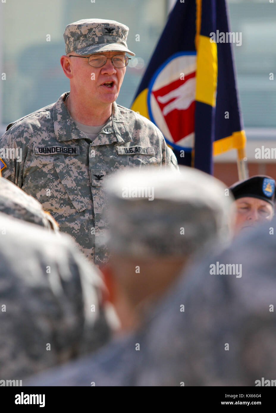 CAMP WILLIAMS, Utah — Col. Edward Gundersen, commander of 97th Troop ...