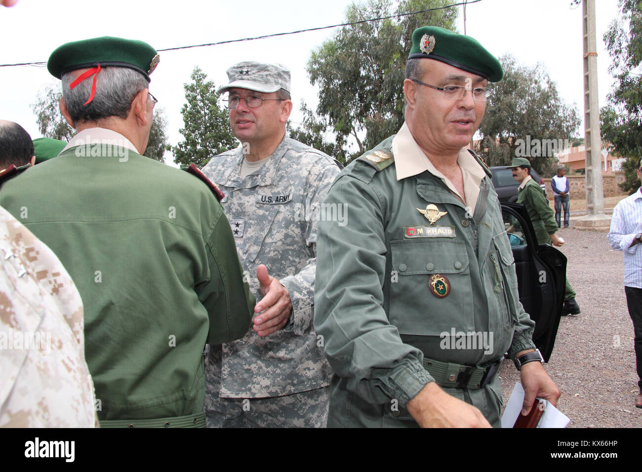 Utah National Guard TAG visit to Morocco, May 2011 Stock Photo - Alamy