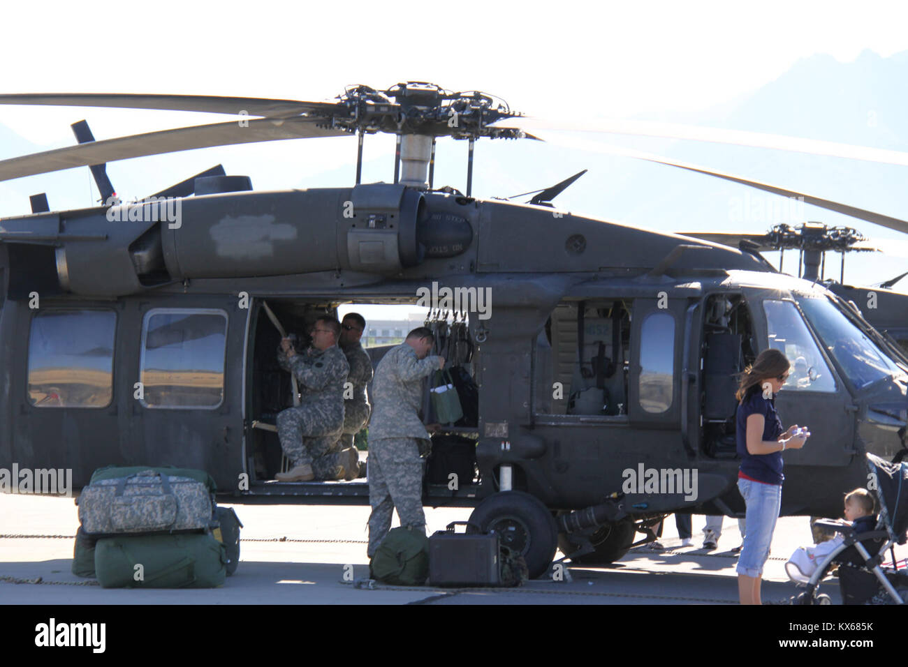 The approximately 65 Soldiers of the Utah Army National Guard's Second ...
