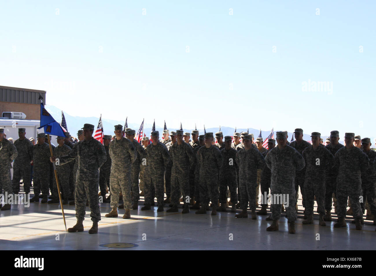The approximately 65 Soldiers of the Utah Army National Guard's Second ...