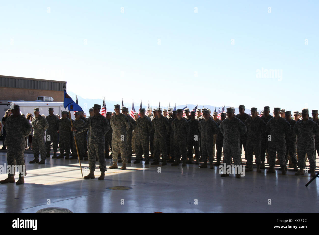 The approximately 65 Soldiers of the Utah Army National Guard's Second ...