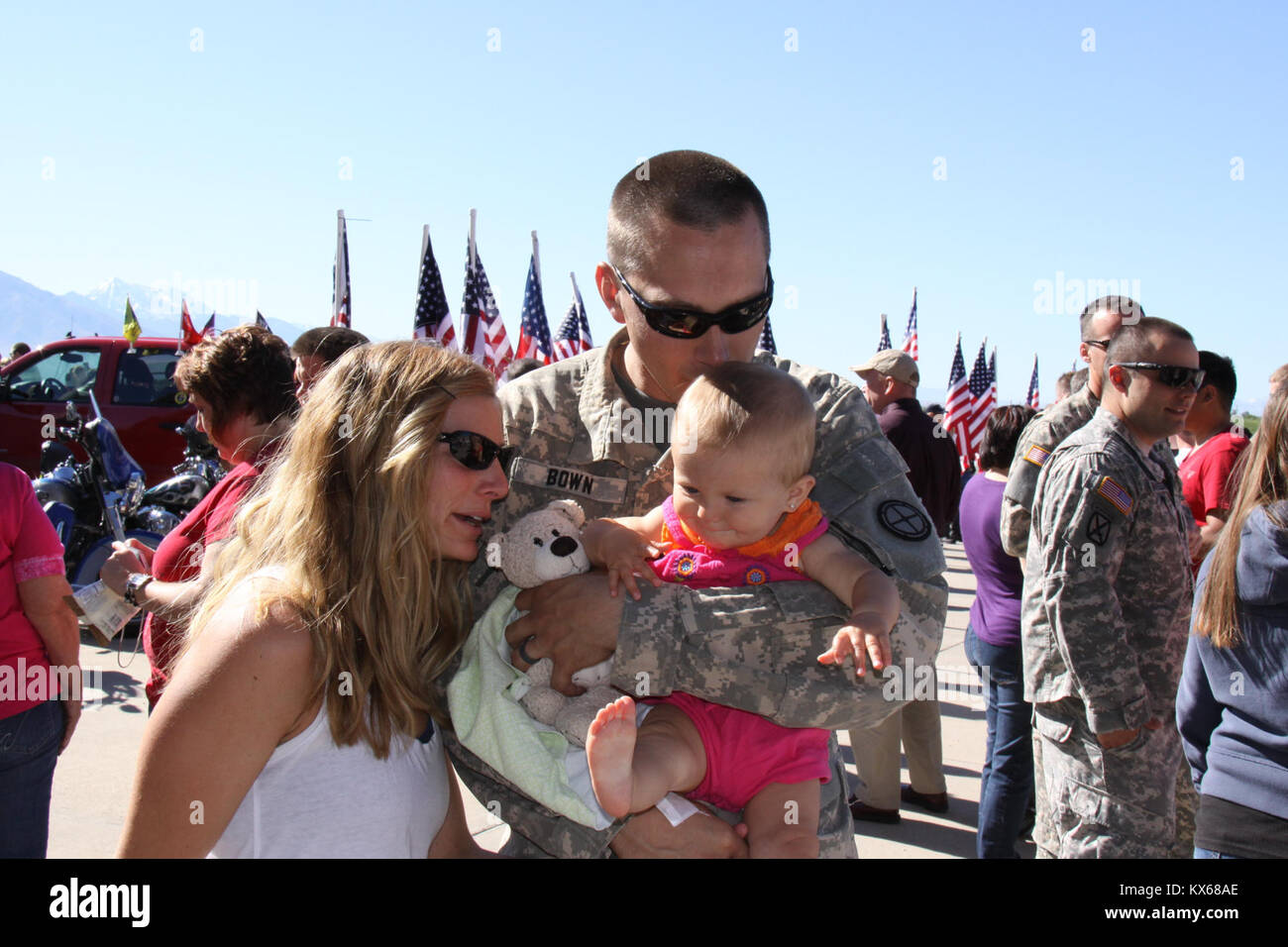 The approximately 65 Soldiers of the Utah Army National Guard's Second ...