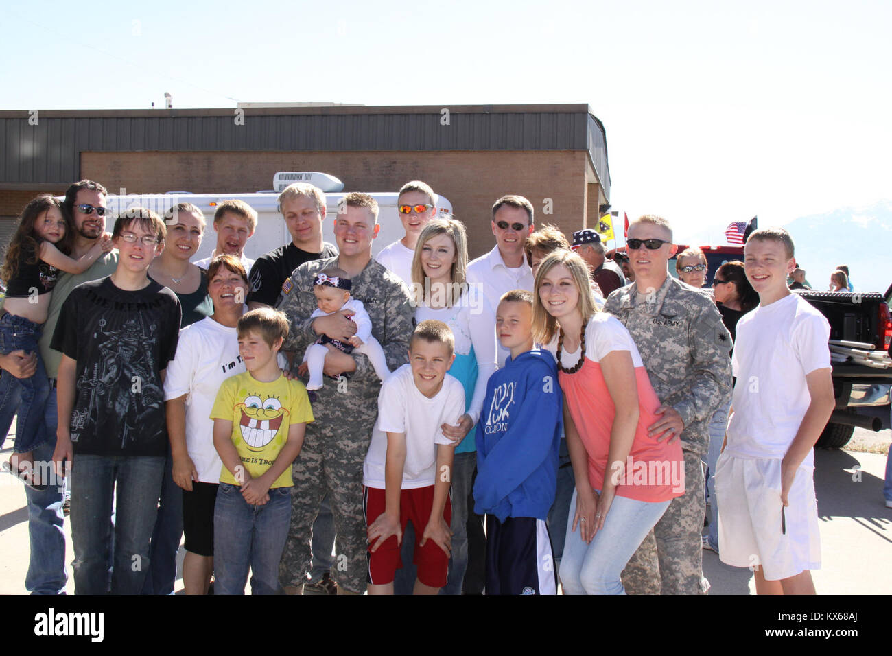 The approximately 65 Soldiers of the Utah Army National Guard's Second ...