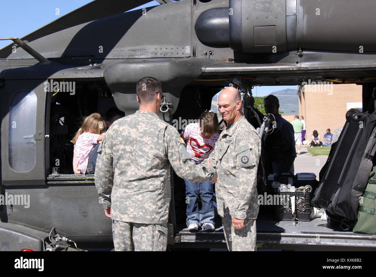 The approximately 65 Soldiers of the Utah Army National Guard's Second ...