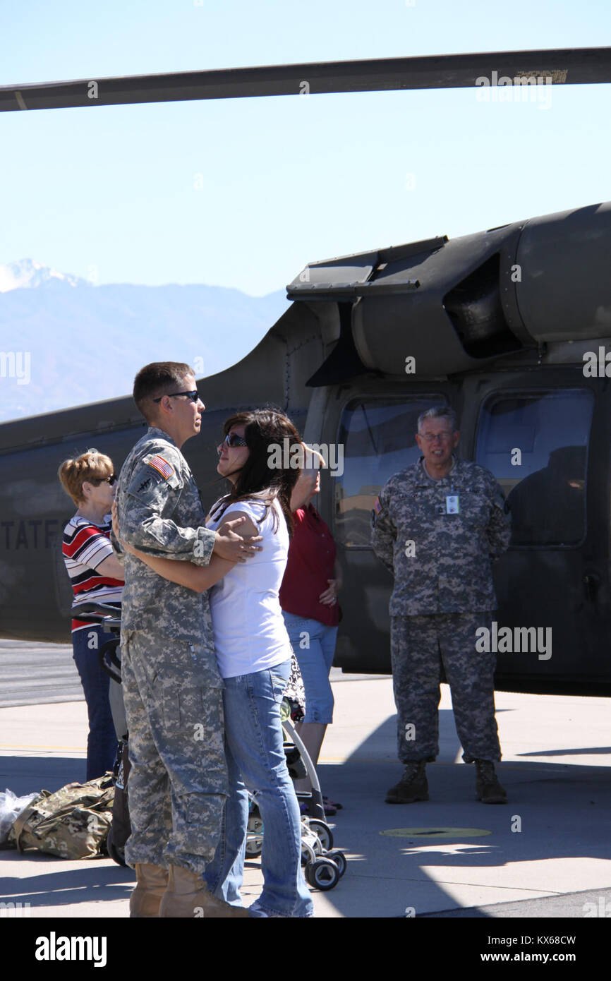 The approximately 65 Soldiers of the Utah Army National Guard's Second ...