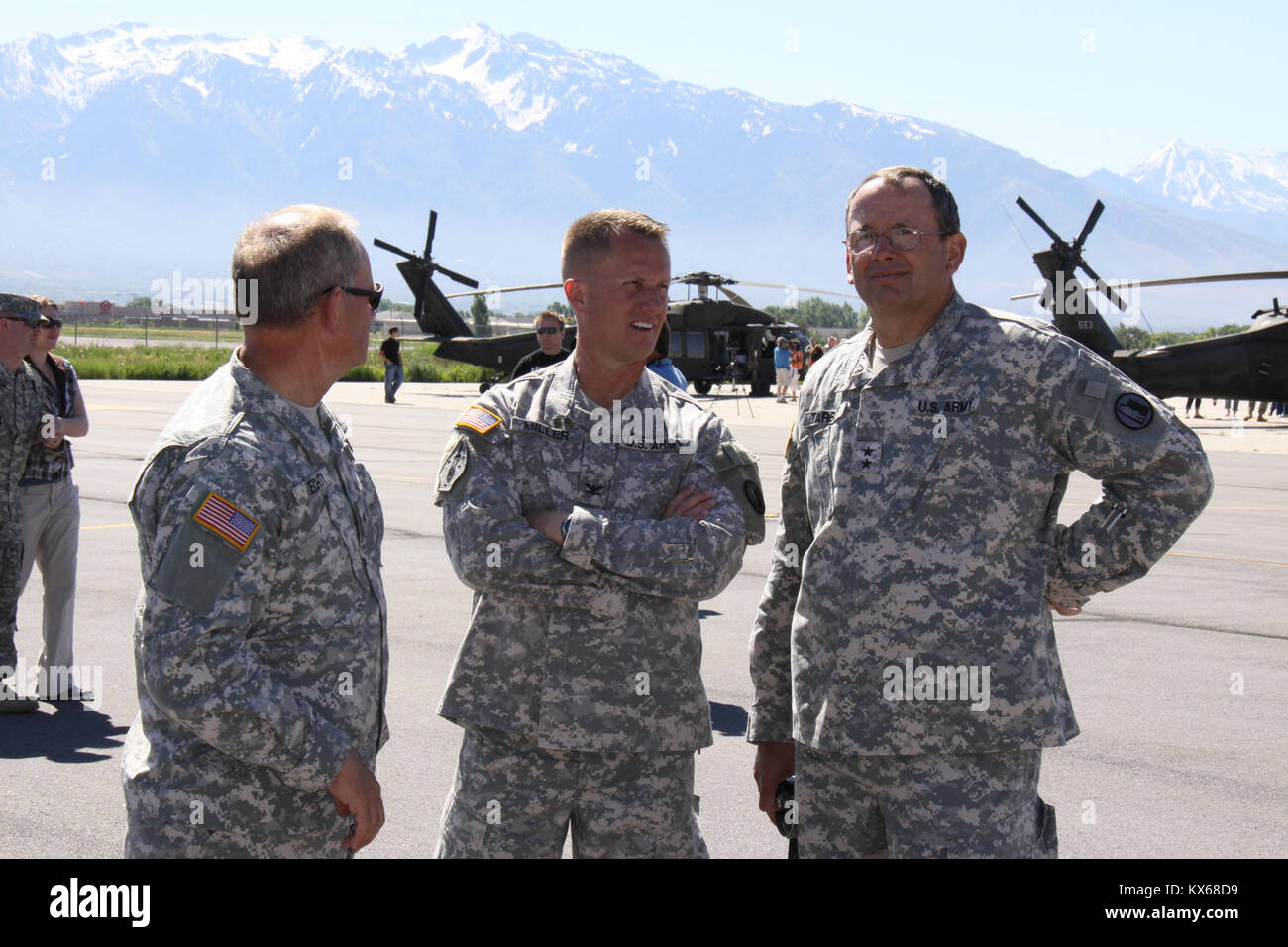 The approximately 65 Soldiers of the Utah Army National Guard's Second ...