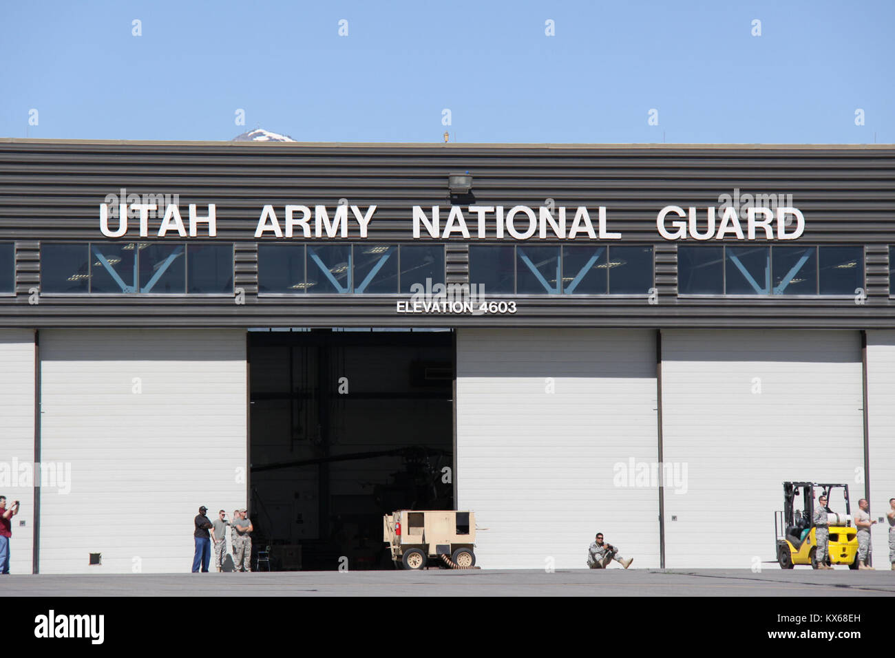 The approximately 65 Soldiers of the Utah Army National Guard's Second ...