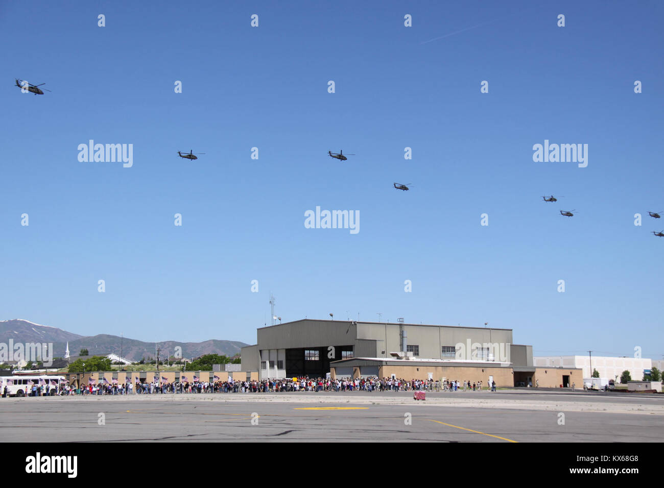 The approximately 65 Soldiers of the Utah Army National Guard's Second ...