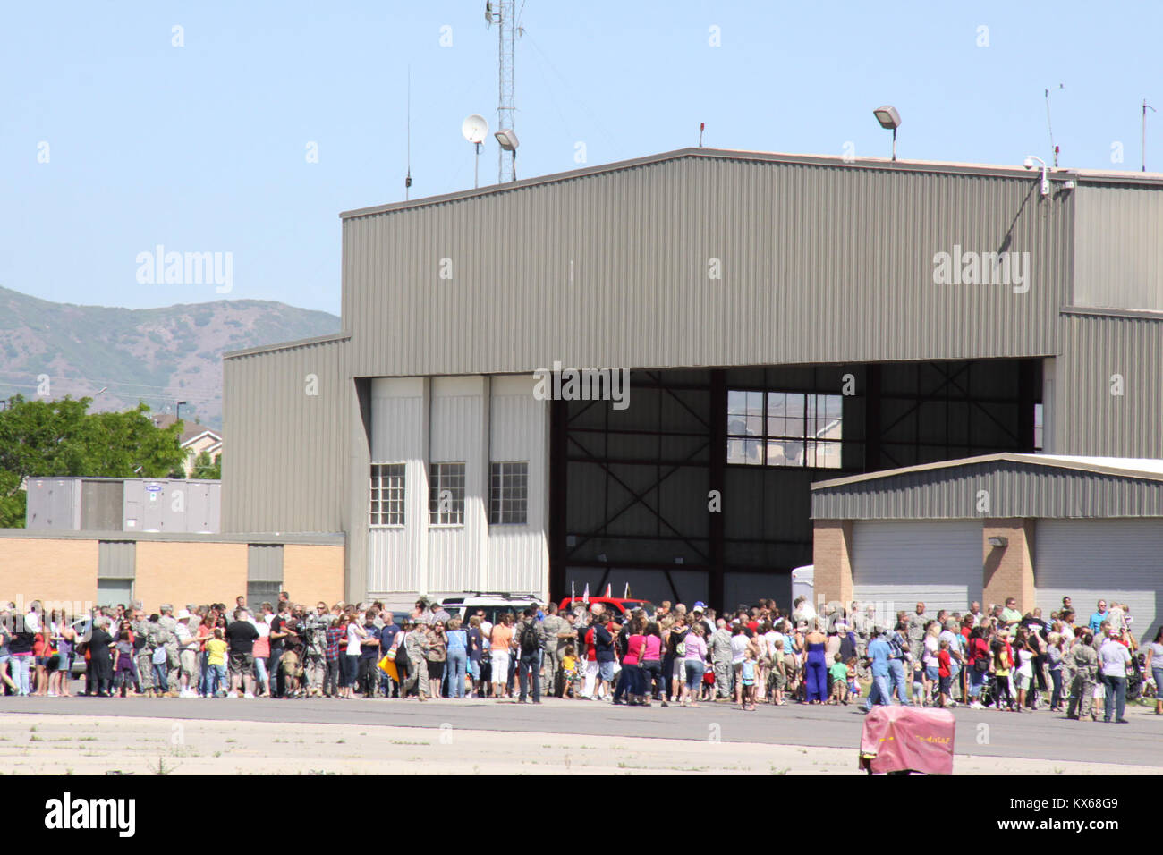 The approximately 65 Soldiers of the Utah Army National Guard's Second ...