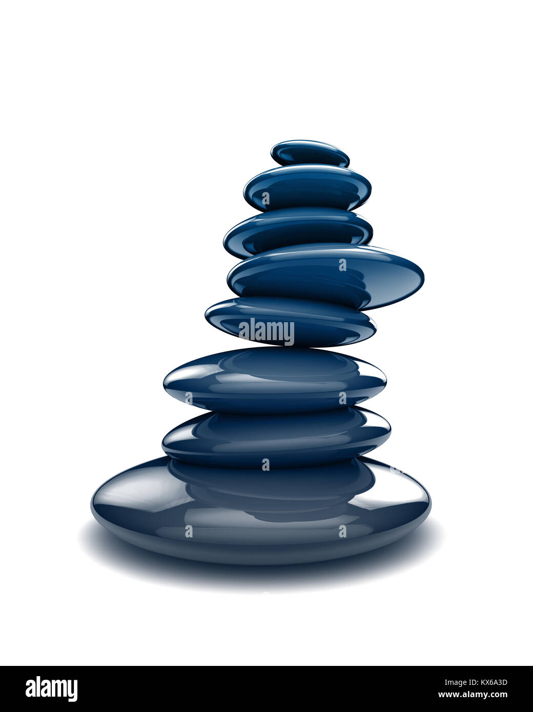 metaphor for balance and teamwork on white background Stock Photo - Alamy