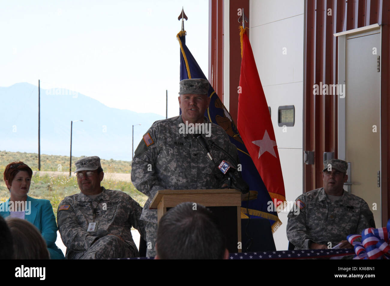 The Utah Army National Guard hosted a ribbon cutting ceremony at Camp ...