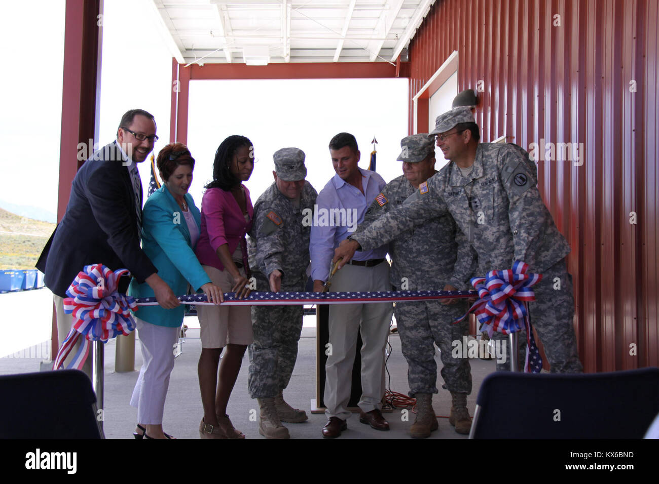 The Utah Army National Guard hosted a ribbon cutting ceremony at Camp ...