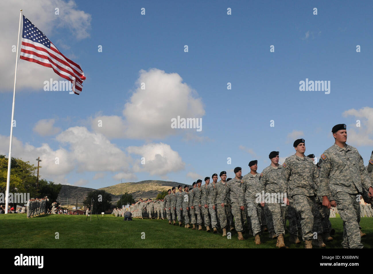 Camp Williams, UT -- On Sep. 17, 2011, Guardsmen gathered on the parade ...