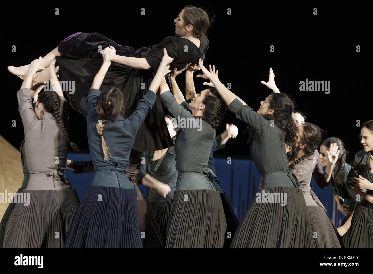 The National Ballet of Spain performs 'Electra' at the Teatro de la ...