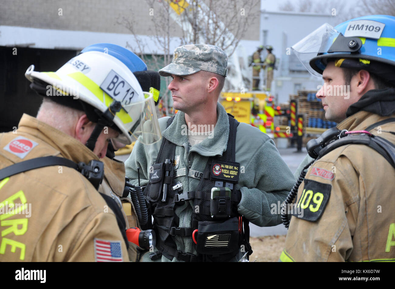 SANDY — The 85th Civil Support Team assisted local authorities monitor ...