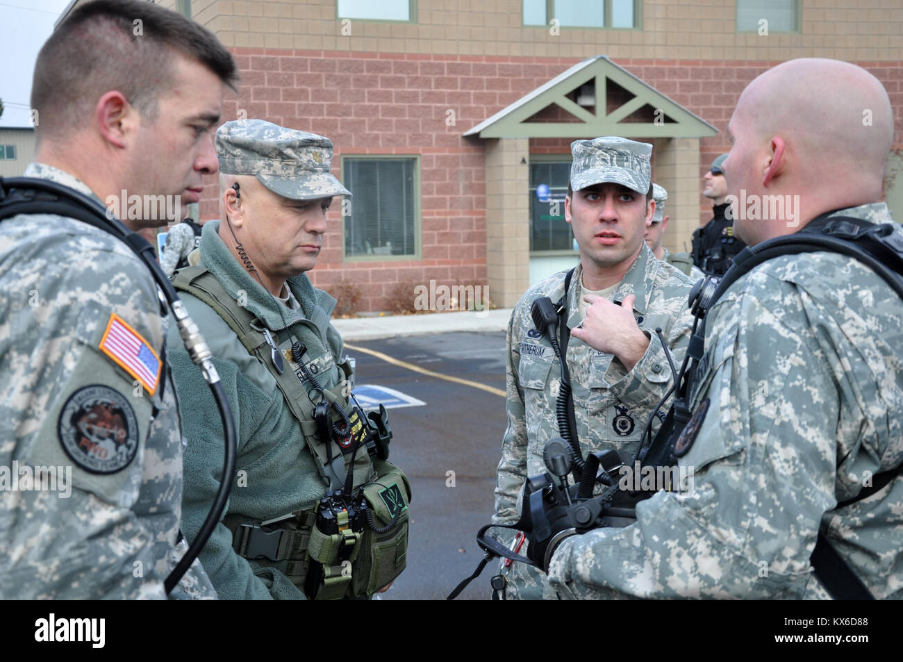 SANDY — The 85th Civil Support Team assisted local authorities monitor ...