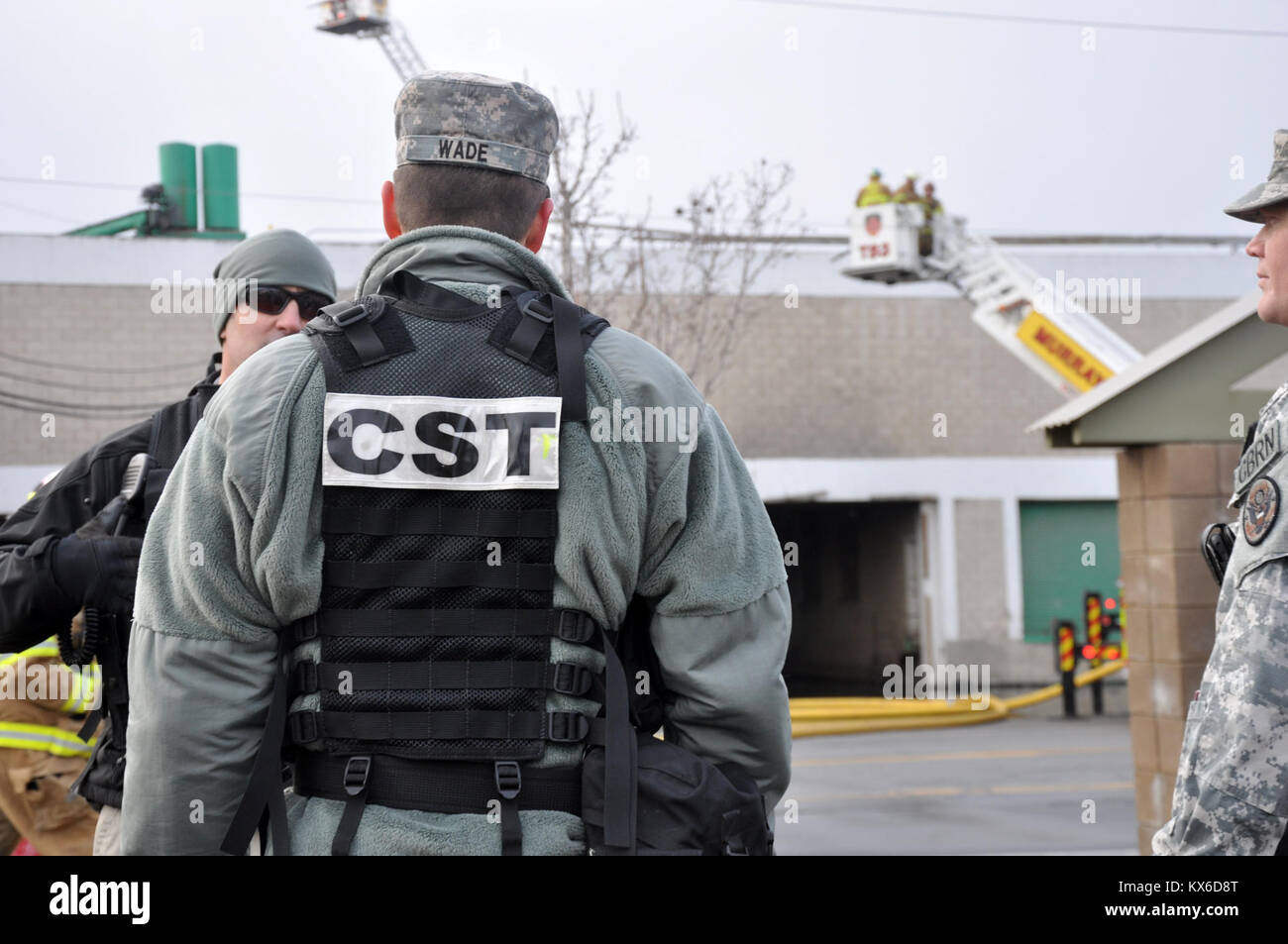 SANDY — The 85th Civil Support Team assisted local authorities monitor ...