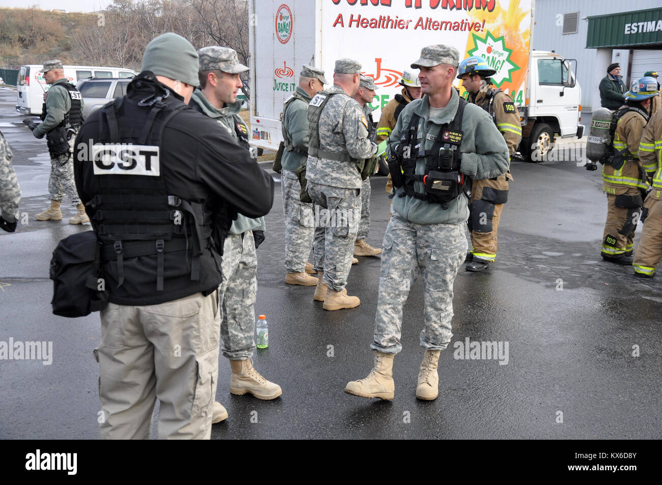 SANDY — The 85th Civil Support Team assisted local authorities monitor ...