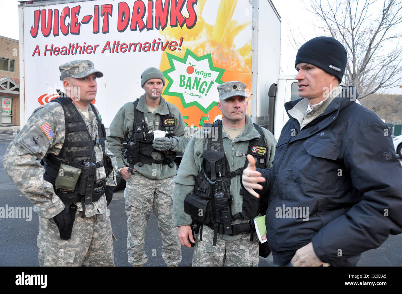 SANDY — The 85th Civil Support Team assisted local authorities monitor ...