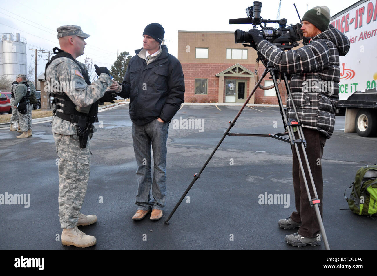 SANDY — The 85th Civil Support Team assisted local authorities monitor ...