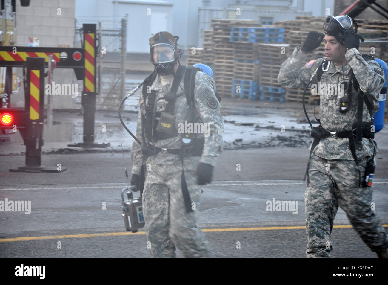 SANDY — The 85th Civil Support Team assisted local authorities monitor ...