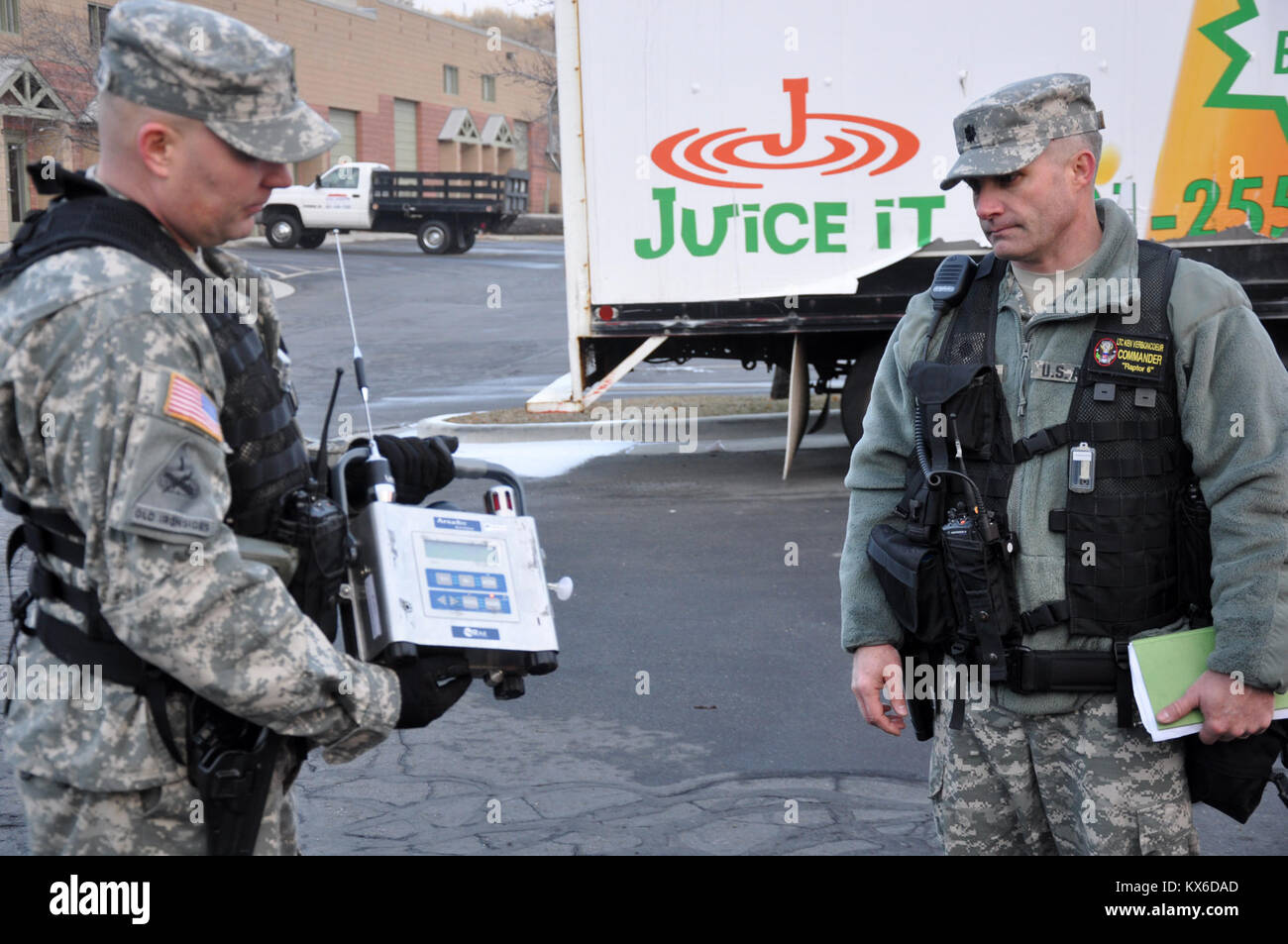 SANDY — The 85th Civil Support Team assisted local authorities monitor ...