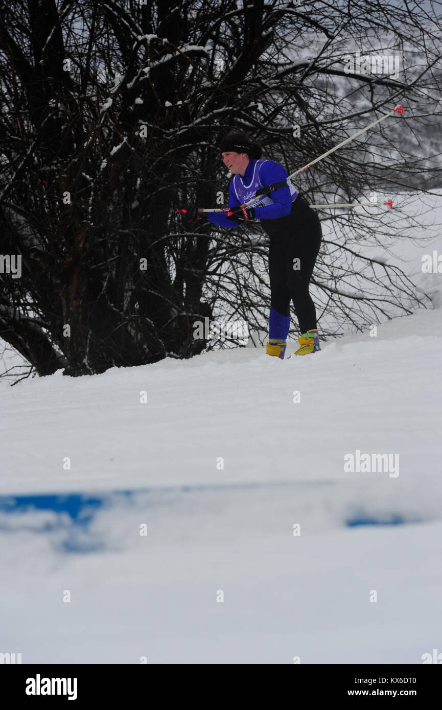 Hailee Parks, National Guardsman of Washington, competes at Soldier's ...