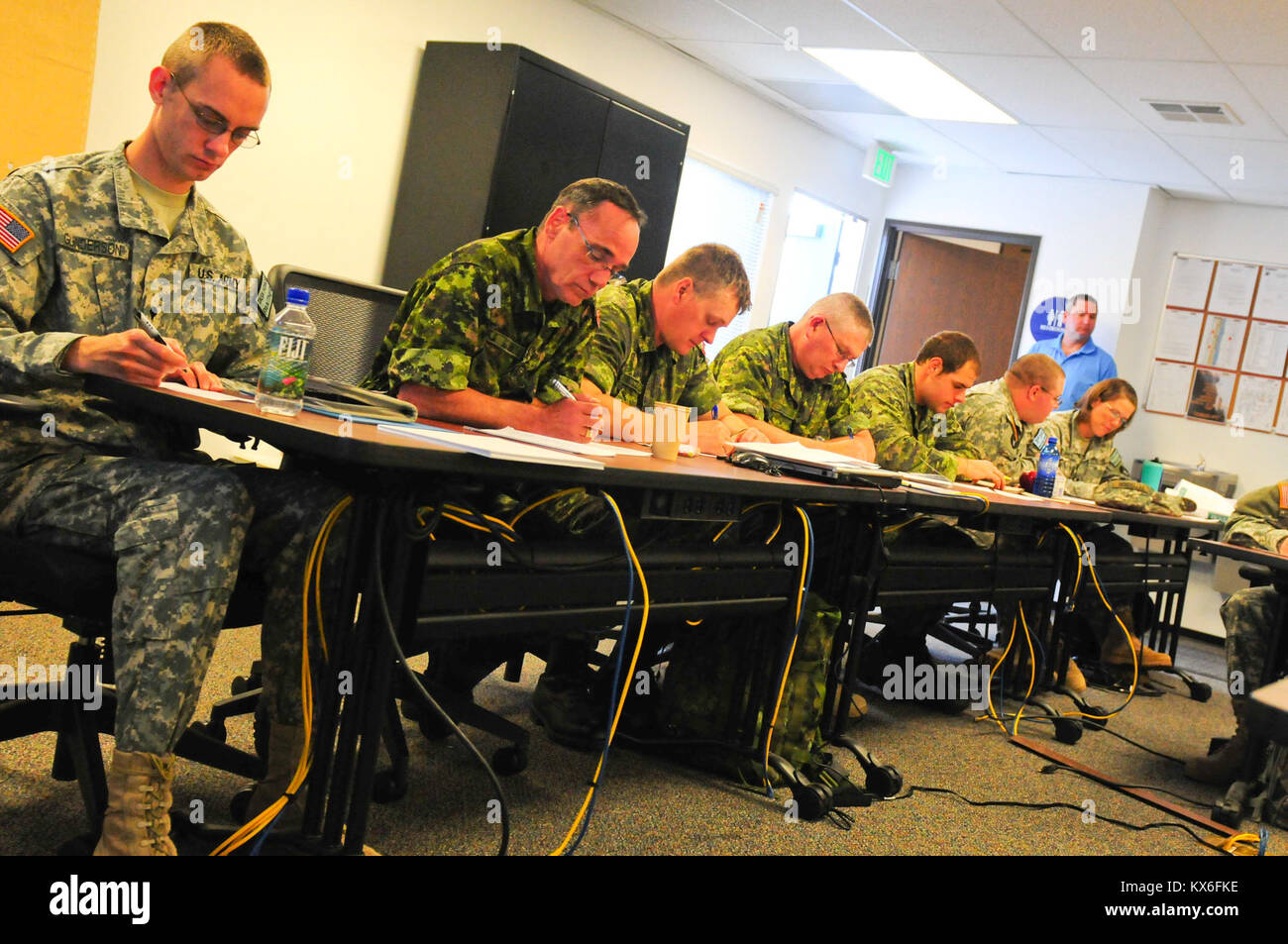 Soldiers participating in Panther Strike 2012 learn from military and ...