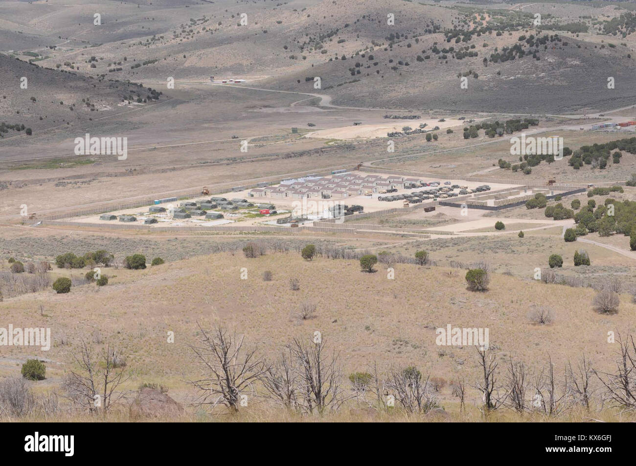 The Camp Williams forward operating base was a busy place during the ...