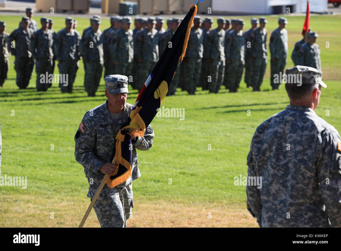 U.S. Army National Guard personnel daily duties and life. Working ...