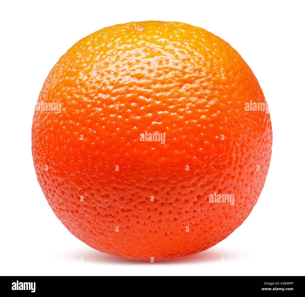 orange isolated on a white background Stock Photo - Alamy