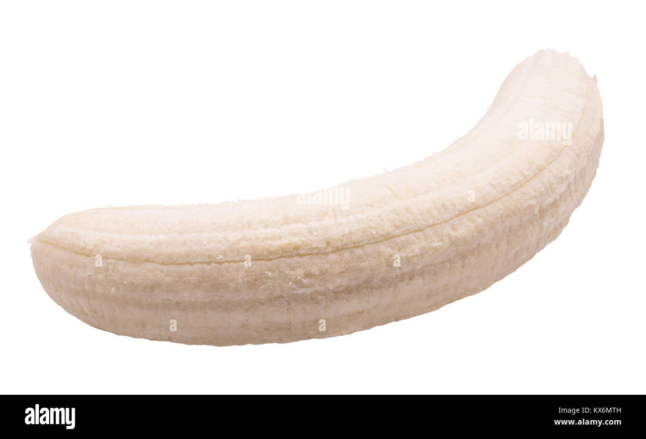 banana isolated on a white background Stock Photo - Alamy
