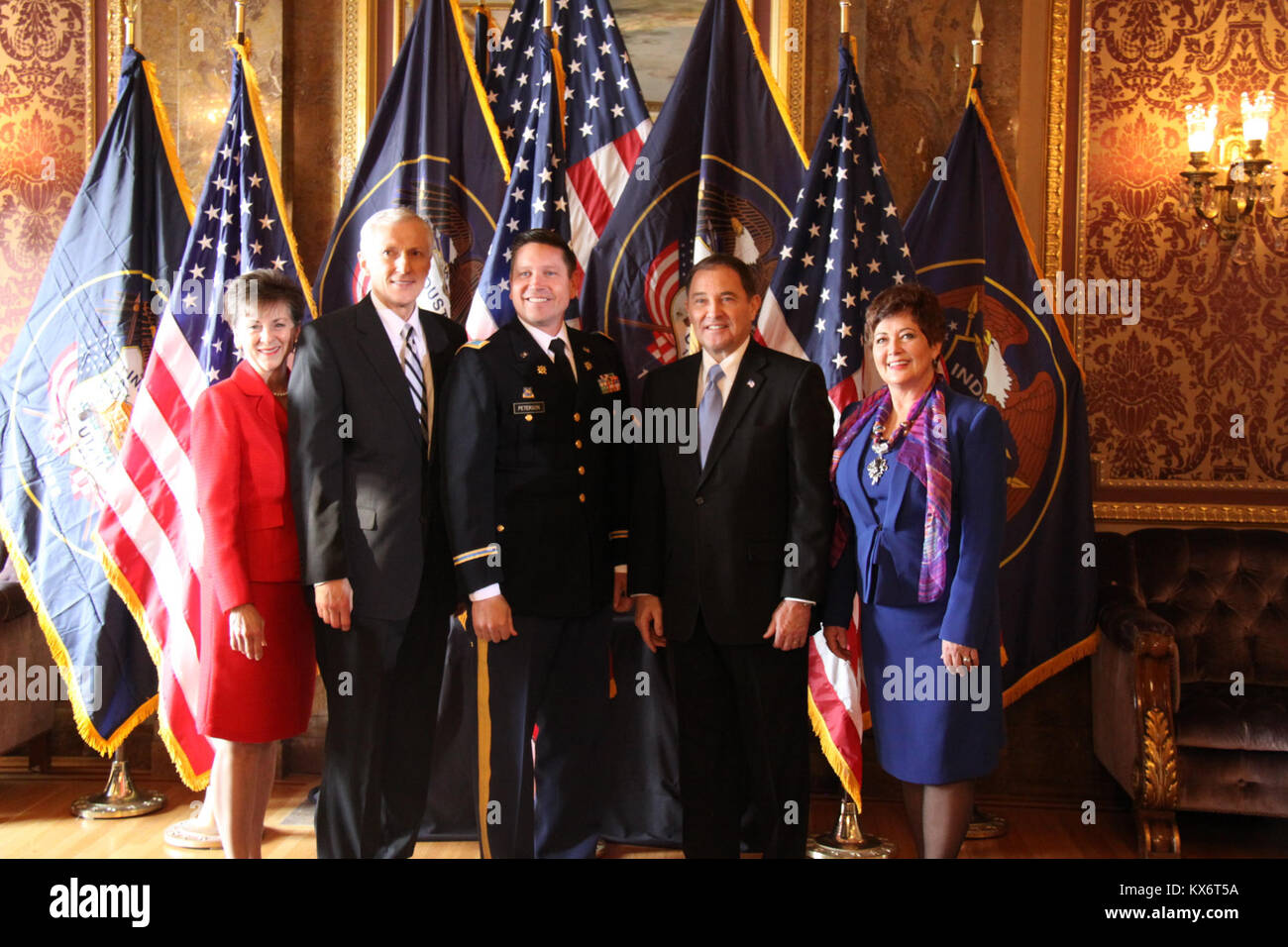Utah Governor Gary R. Herbert inaugurated at the Utah State Capitol ...