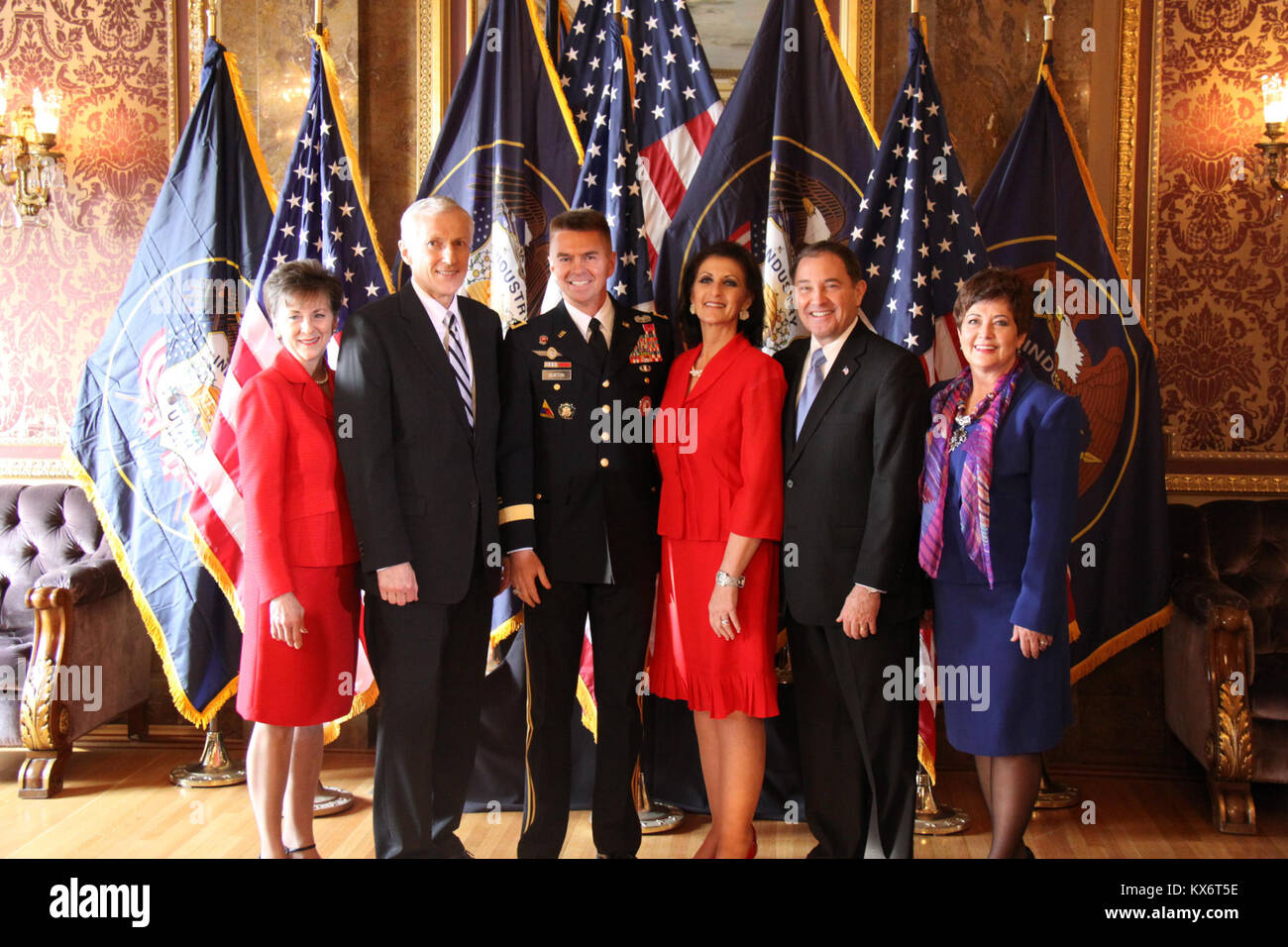 Utah Governor Gary R. Herbert inaugurated at the Utah State Capitol ...