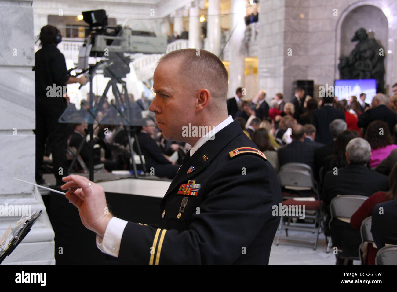 Utah Governor Gary R. Herbert inaugurated at the Utah State Capitol ...