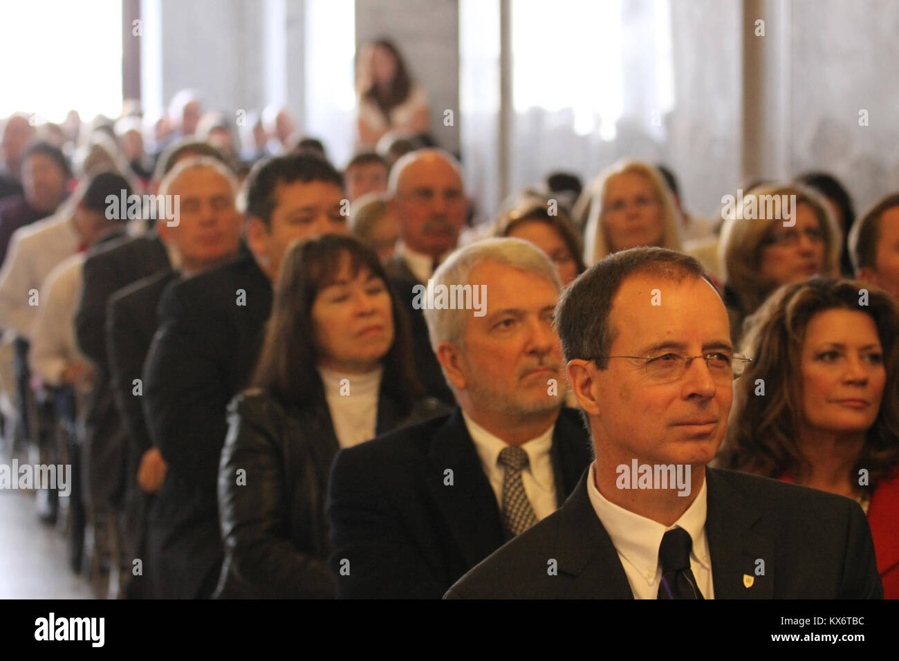 Utah Governor Gary R. Herbert inaugurated at the Utah State Capitol ...