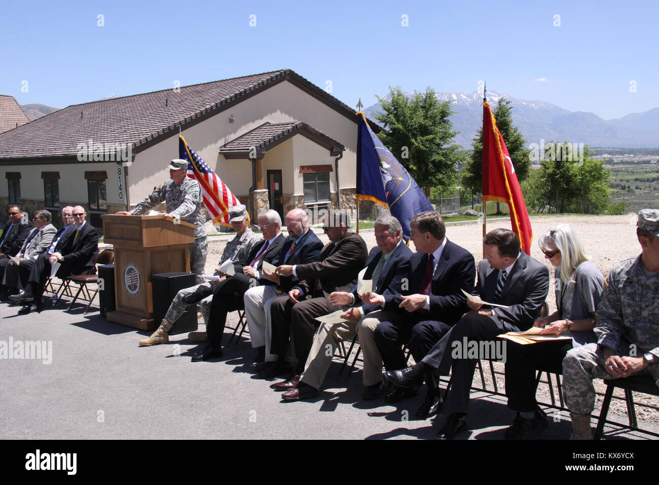 A groundbreaking ceremony was held for Sunrise Hall Chapel at Camp ...