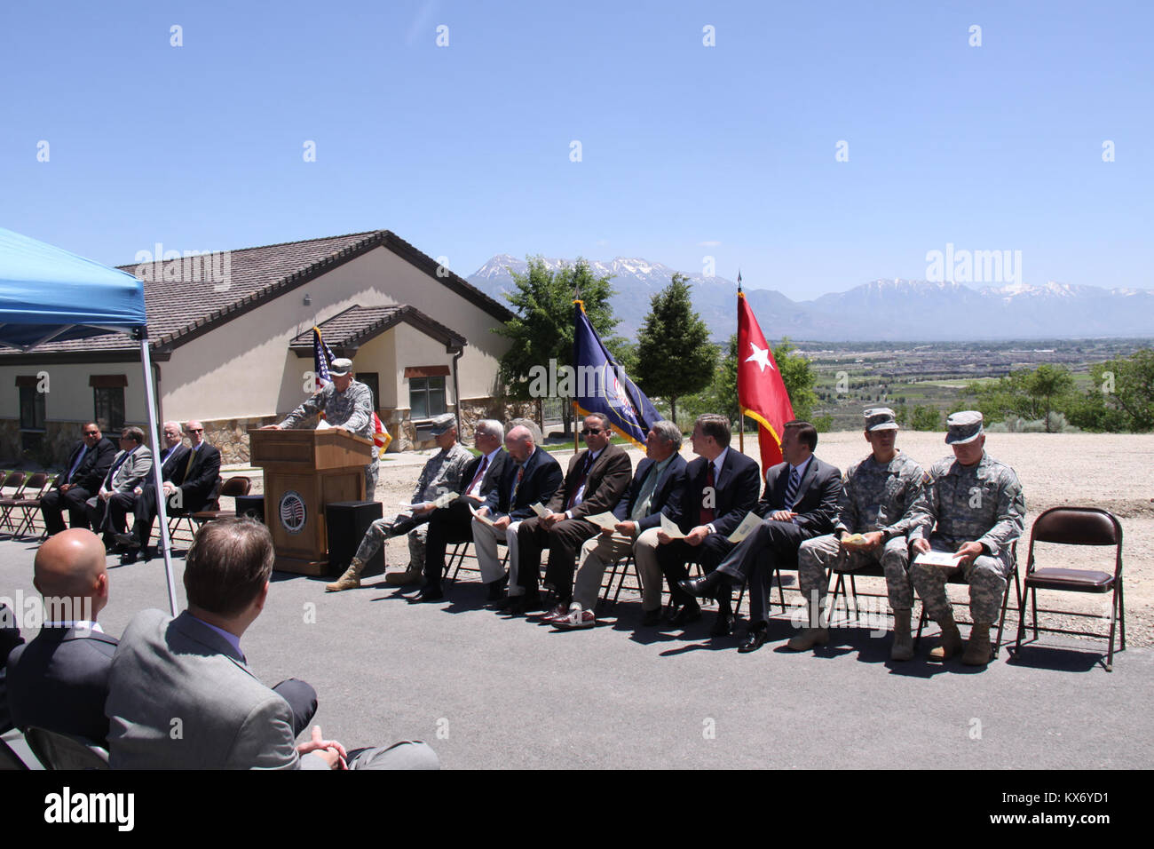 A groundbreaking ceremony was held for Sunrise Hall Chapel at Camp ...