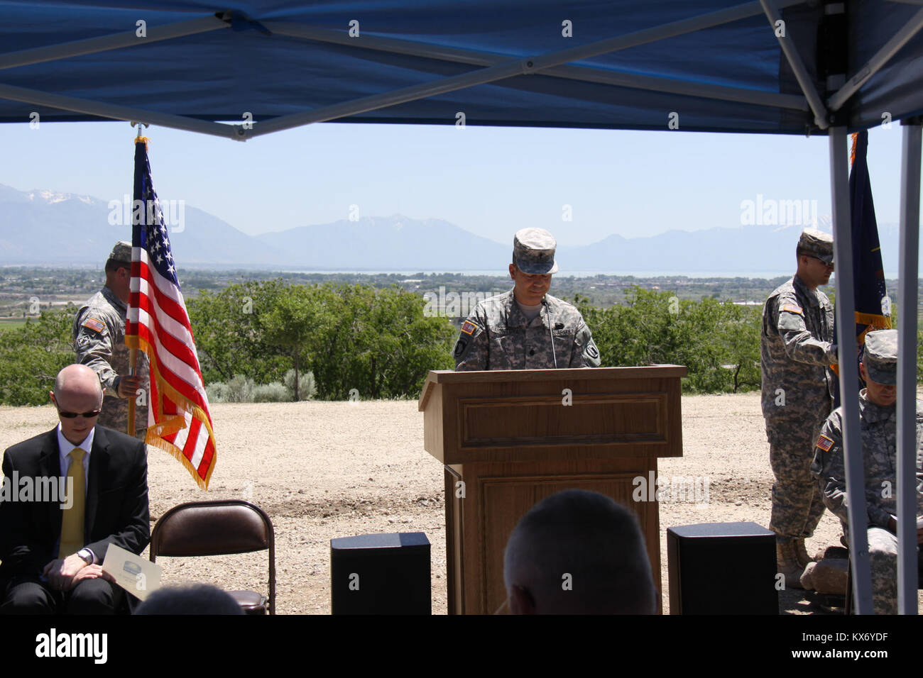 A groundbreaking ceremony was held for Sunrise Hall Chapel at Camp ...