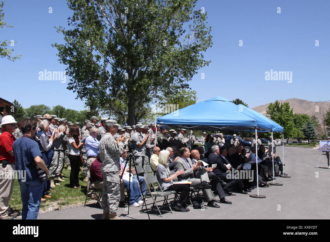 A groundbreaking ceremony was held for Sunrise Hall Chapel at Camp ...