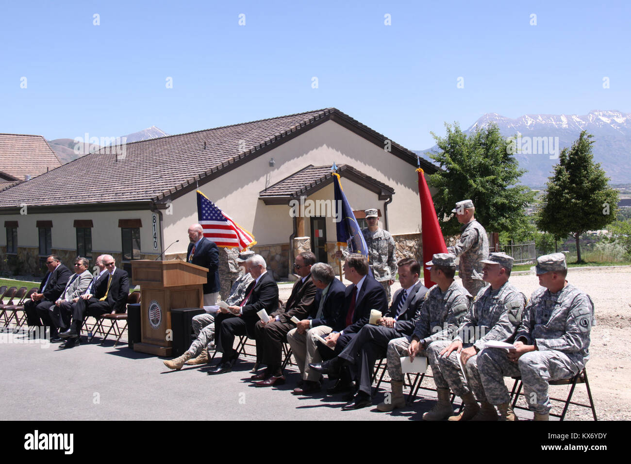 A groundbreaking ceremony was held for Sunrise Hall Chapel at Camp ...