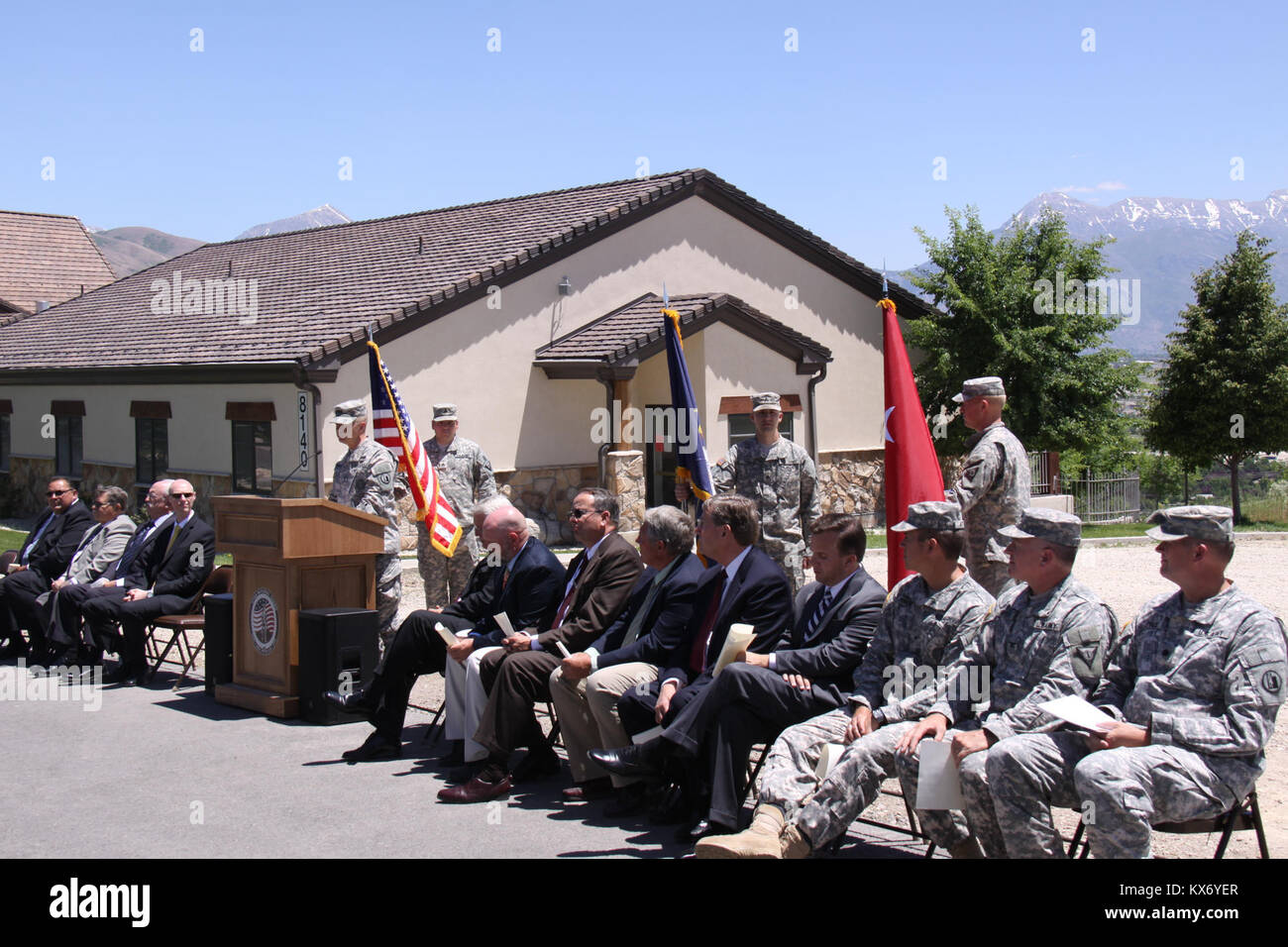 A groundbreaking ceremony was held for Sunrise Hall Chapel at Camp ...