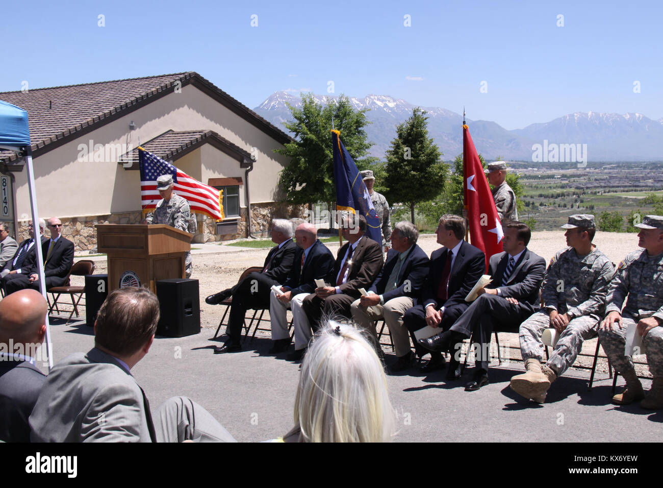 A groundbreaking ceremony was held for Sunrise Hall Chapel at Camp ...