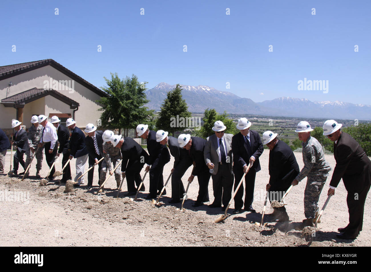 A groundbreaking ceremony was held for Sunrise Hall Chapel at Camp ...