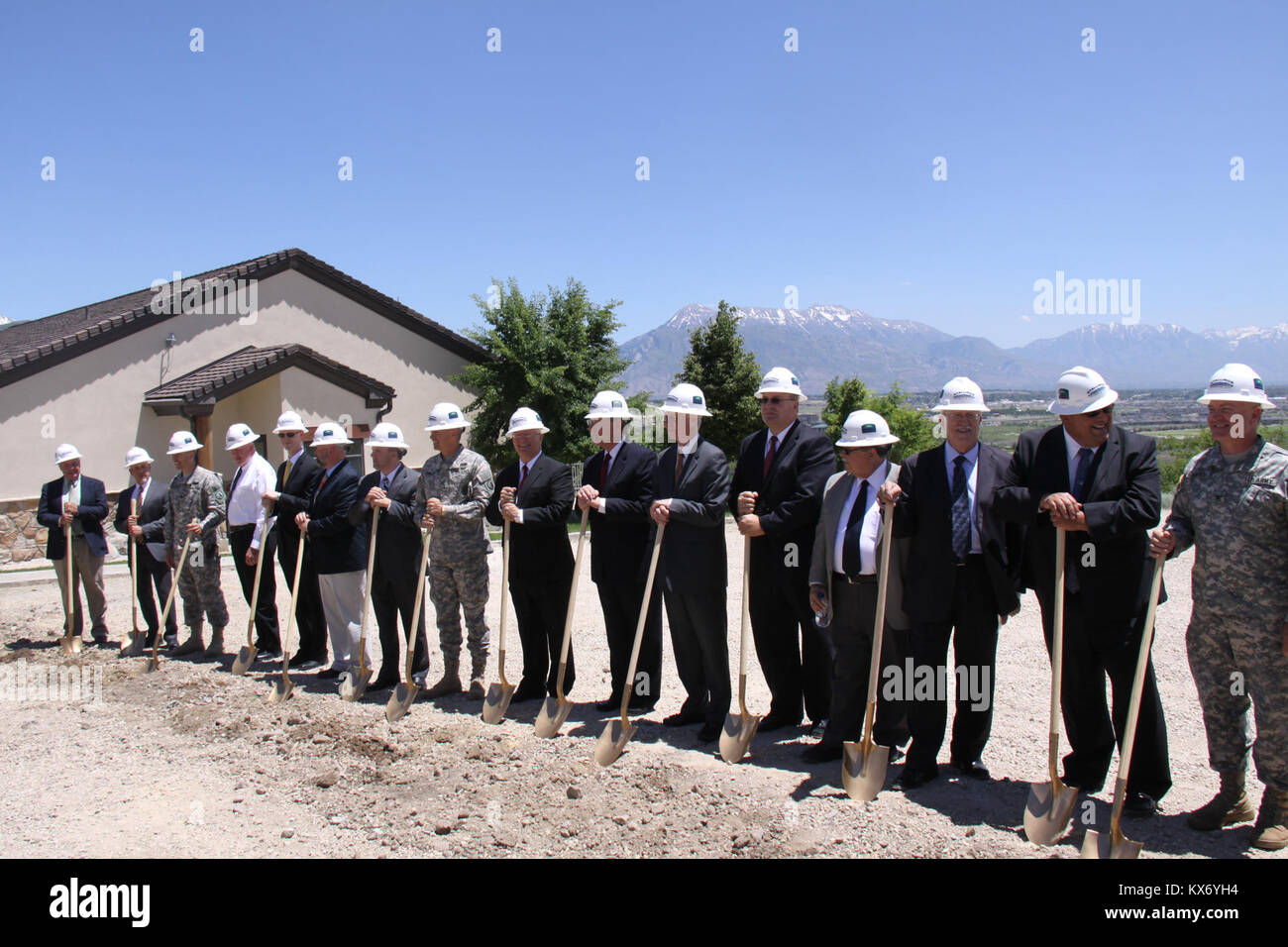 A groundbreaking ceremony was held for Sunrise Hall Chapel at Camp ...