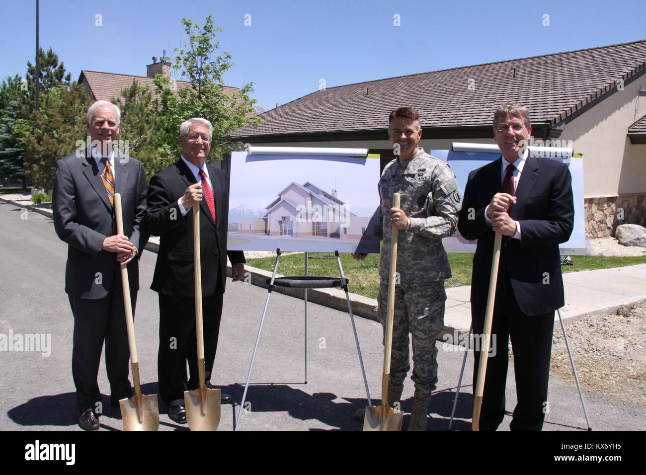 A groundbreaking ceremony was held for Sunrise Hall Chapel at Camp ...