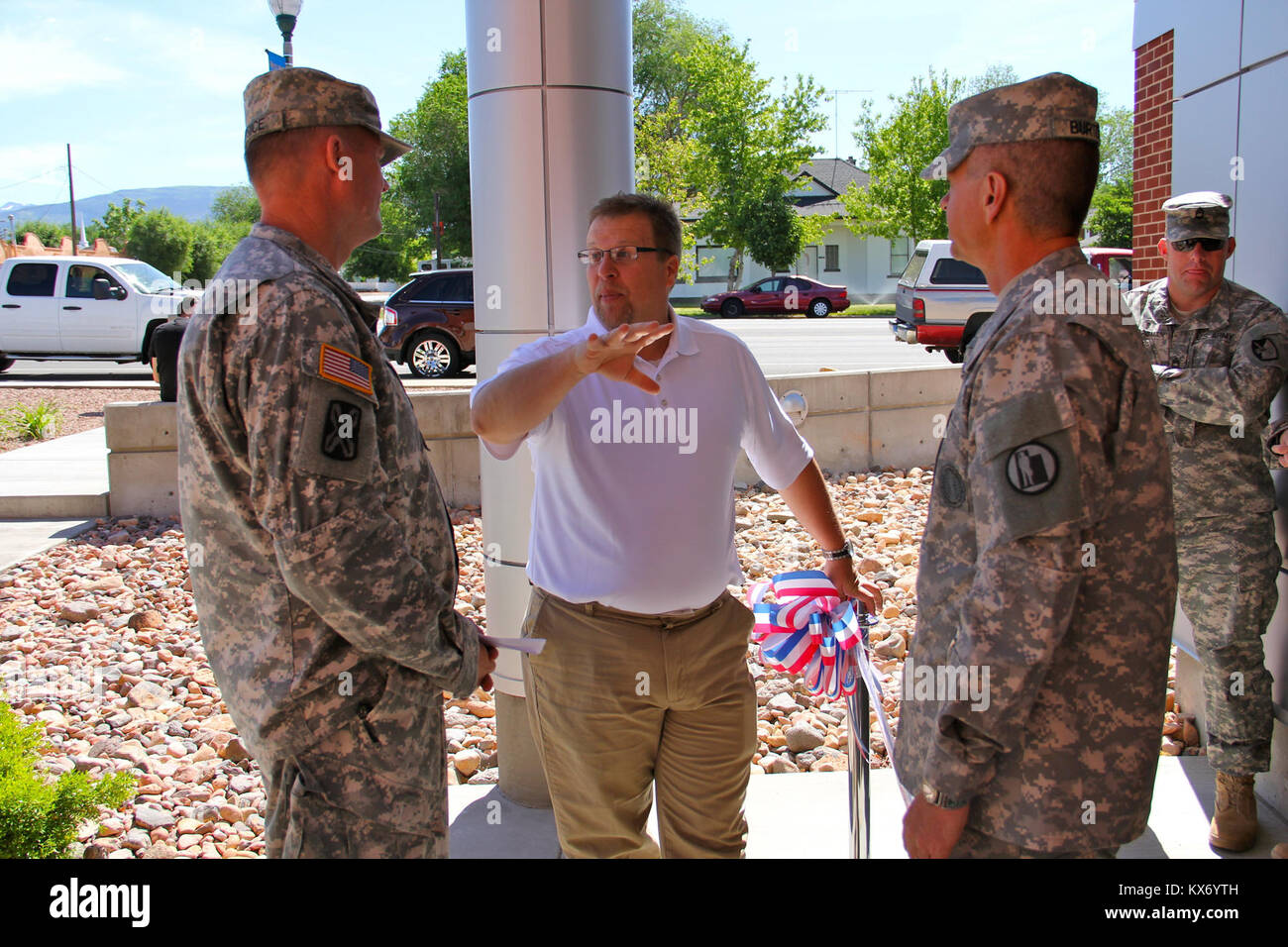 The Utah National Guard held a ribbon-cutting for the remodeled armory ...